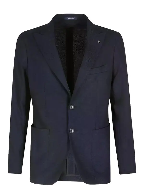 Tagliatore Montecarlo Long-sleeve Jacket - Blue
