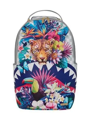 SPRAYGROUND Sharktropica Backpack - Multicolor