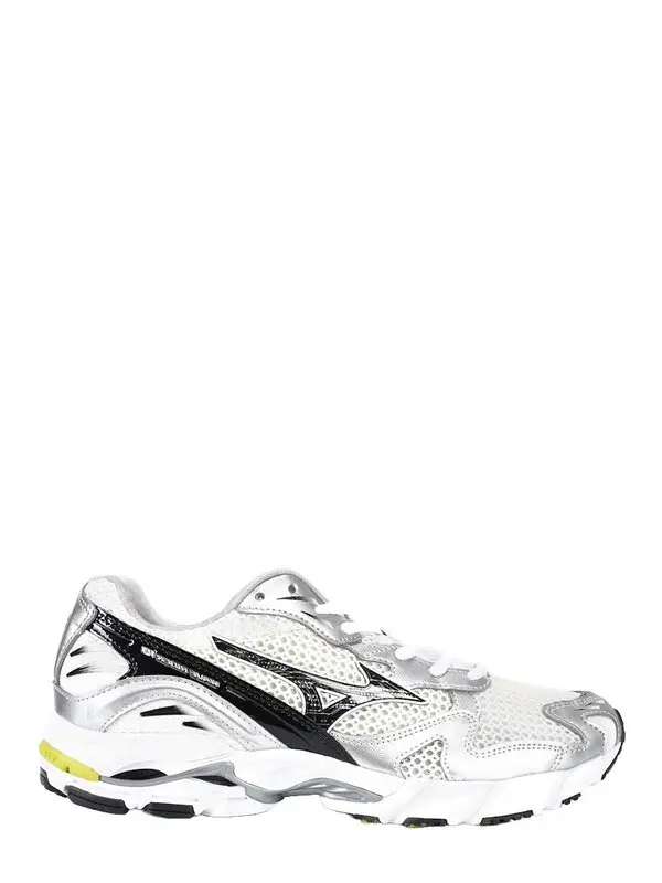 Mizuno Wave Rider - Snow White/black/sylvan Green