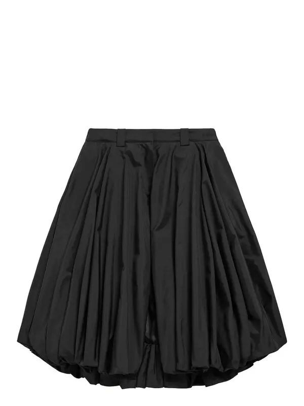 Balenciaga Technical Taffeta Balloon Shorts - Black