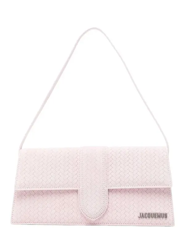Jacquemus Le Bambino Long Leather Shoulder Bag - Pink
