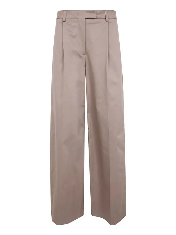 THELATEST Deva Gabardine Trousers - Brown