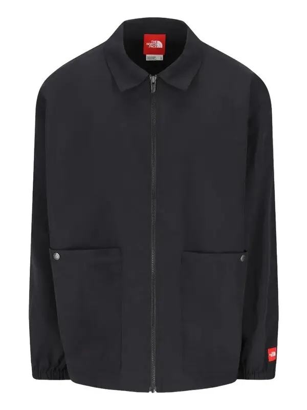 The North Face Redbox Nylon Long Sleeve Shirt - Black
