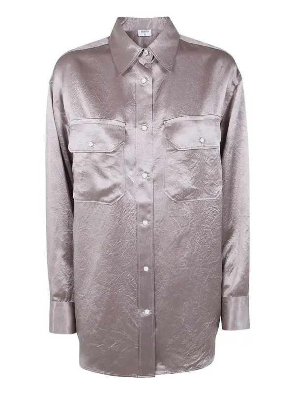 Filippa K Fluid Shirt - Brown