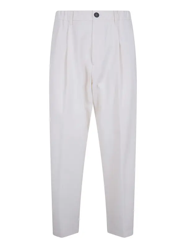 Herno Regular Trousers - White