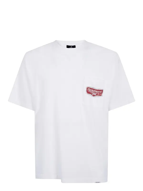 REPRESENT Nothing Faster" T-shirt - White