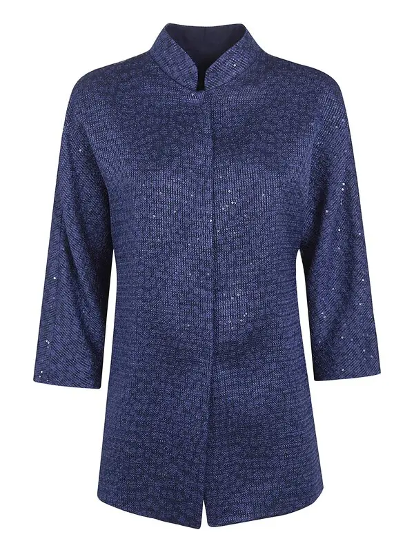 Giorgio Armani Classic Blazer - Blue