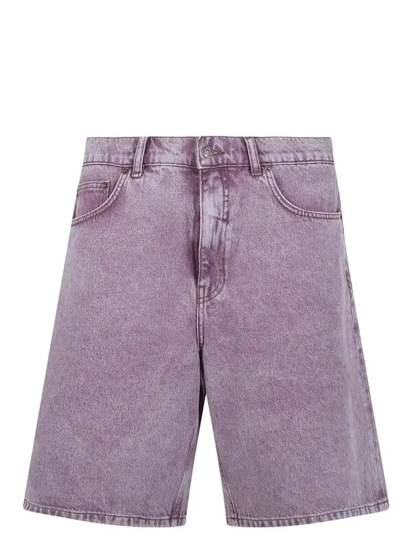 LES DEUX Ryder Light Denim Shorts - Pink