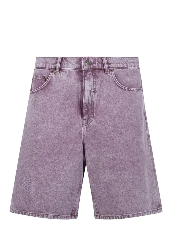 LES DEUX Ryder Light Denim Shorts - Pink