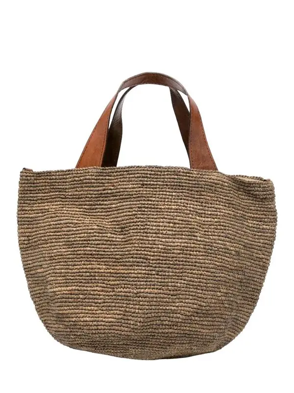 IBELIV Mirozy Raffia Bag - Brown