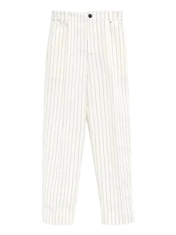 Jacquemus Le Pantalon Croisiere Trousers - White