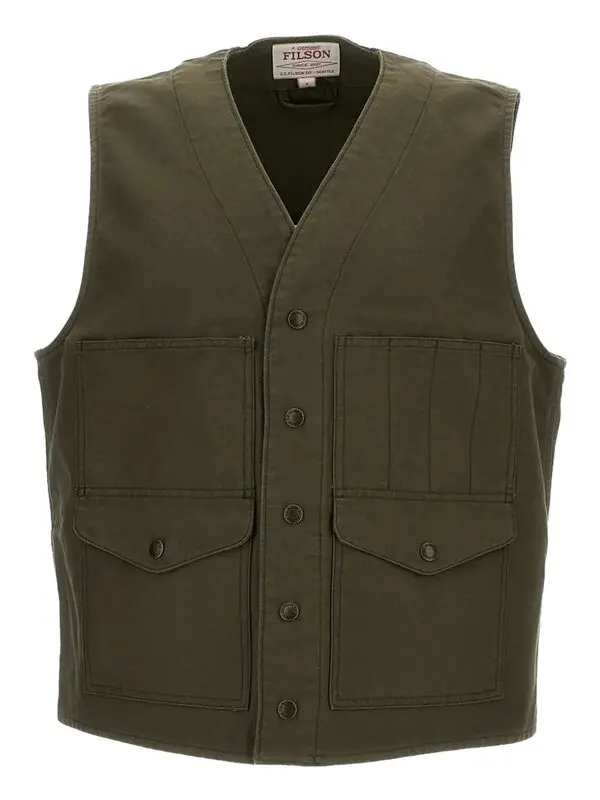 Filson Dry Tin Gilet - Green