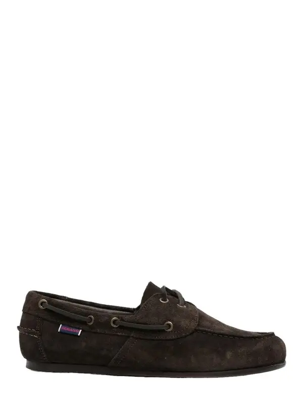 SEBAGO Owen Boat Shoes - Brown
