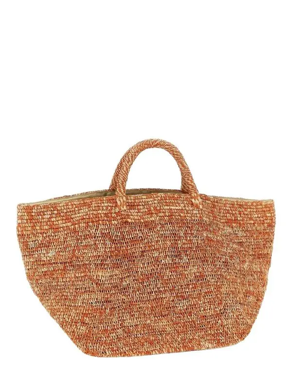 IBELIV Raffia Shoulder Bag - Red