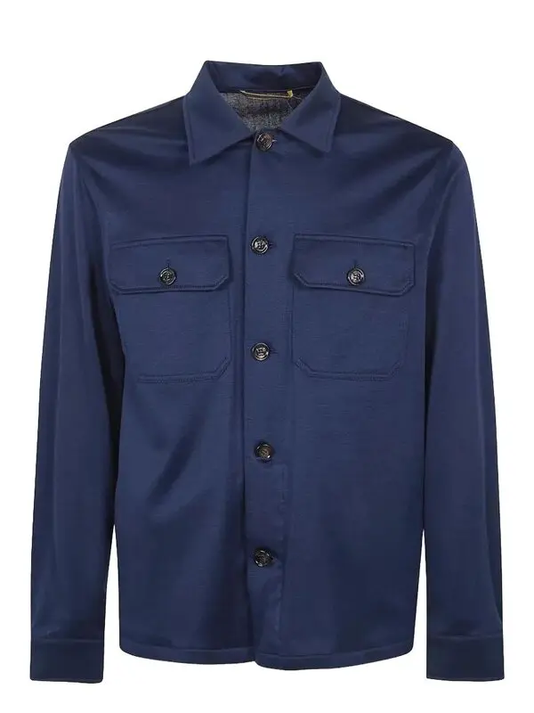 MOORER Kendal Jacket - Blue