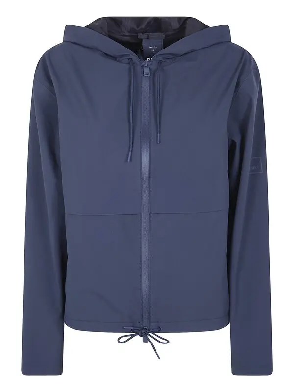 Rains Suva Hardshell Short String Jacket - Blue