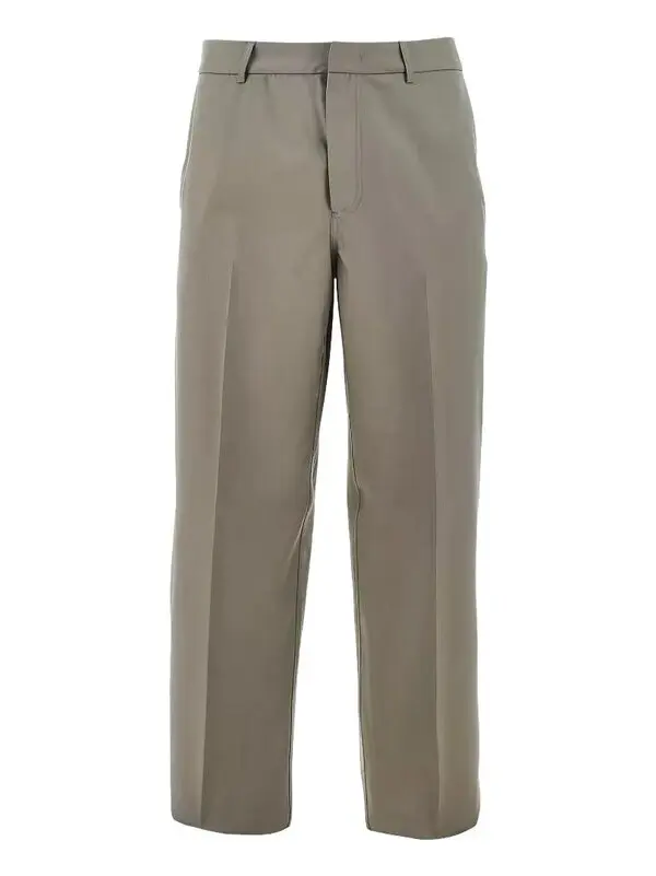 Emporio Armani Belt-loop Trousers - Grey