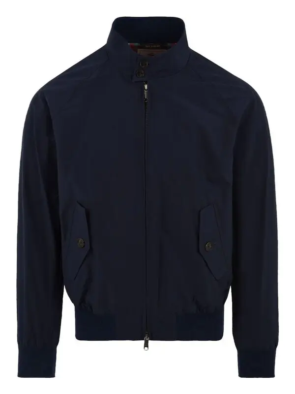 BARACUTA G9 Harrington Jacket - Blue