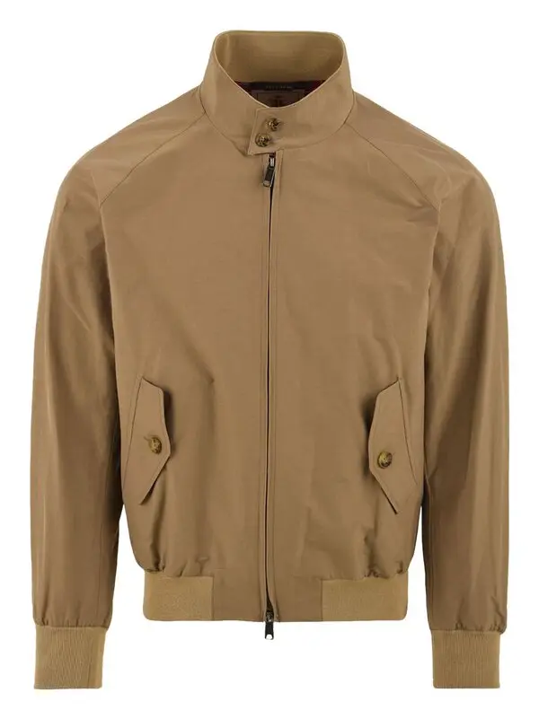 BARACUTA G9 Harrington Jacket - Brown