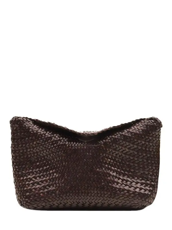 Dragon Diffusion Woven Bag - Dark Brown