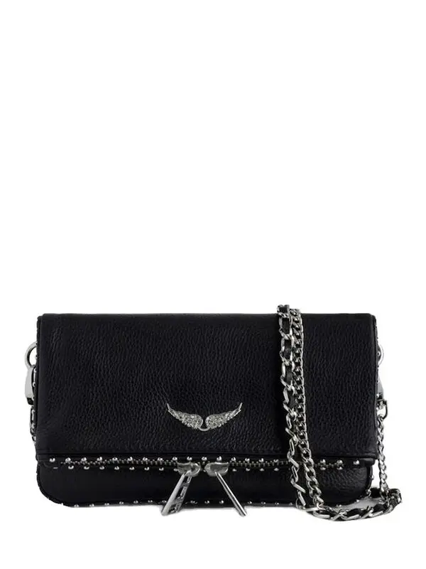 Zadig&Voltaire Rock Nano Clutch Bag - Black
