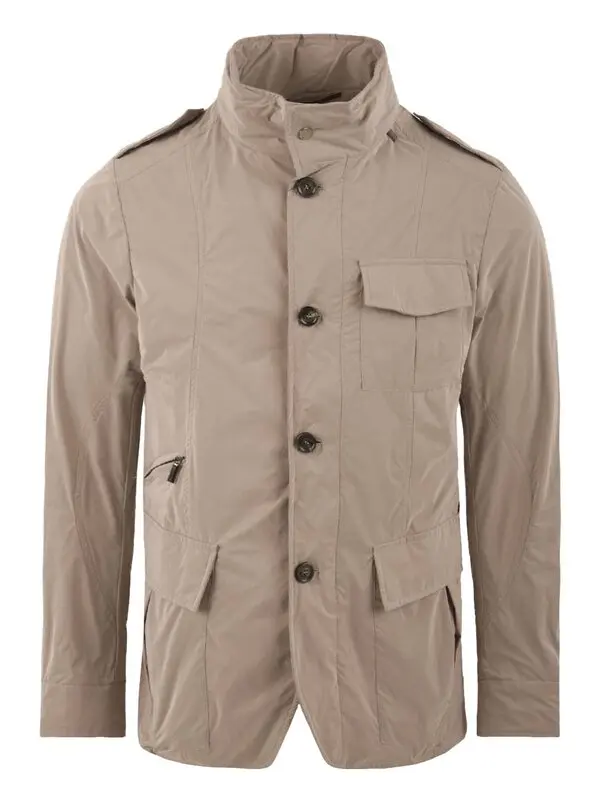 MOORER Field Jacket - Marmo