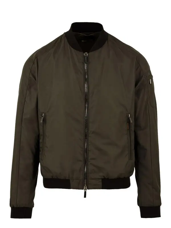 MOORER Bomber Jacket - Forest