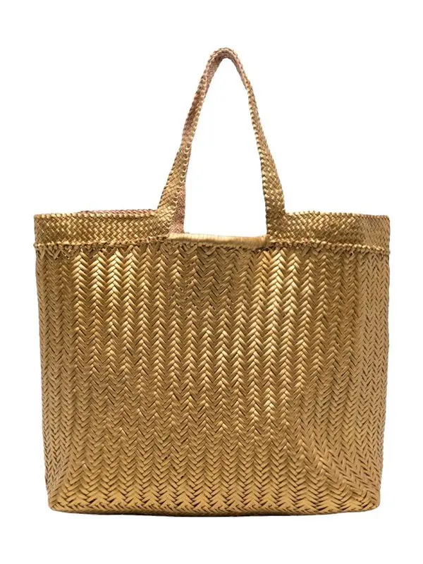 Dragon Diffusion Woven Tote - Golden