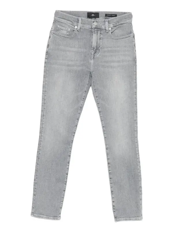 7 For All Mankind Relaxed Skinny Jeans - Blue