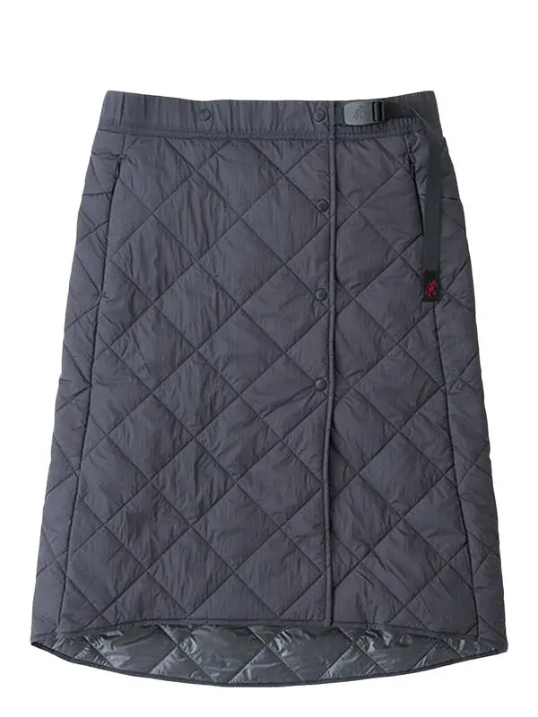 Gramicci Thermal Insulation Quilted Skirt - Black