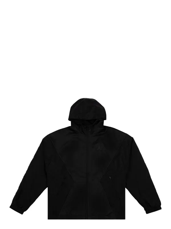 JORDAN Hooded Draft Jacket - Black