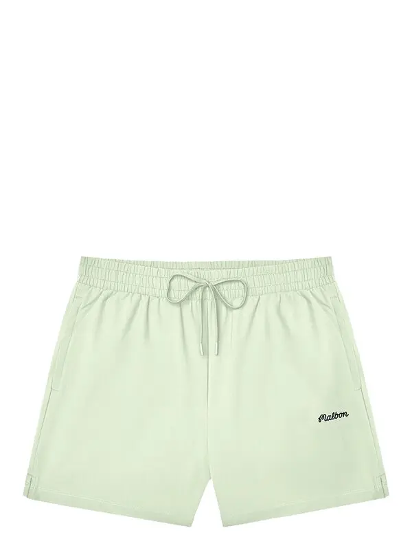MALBON Performance Poly Tech Short - Green