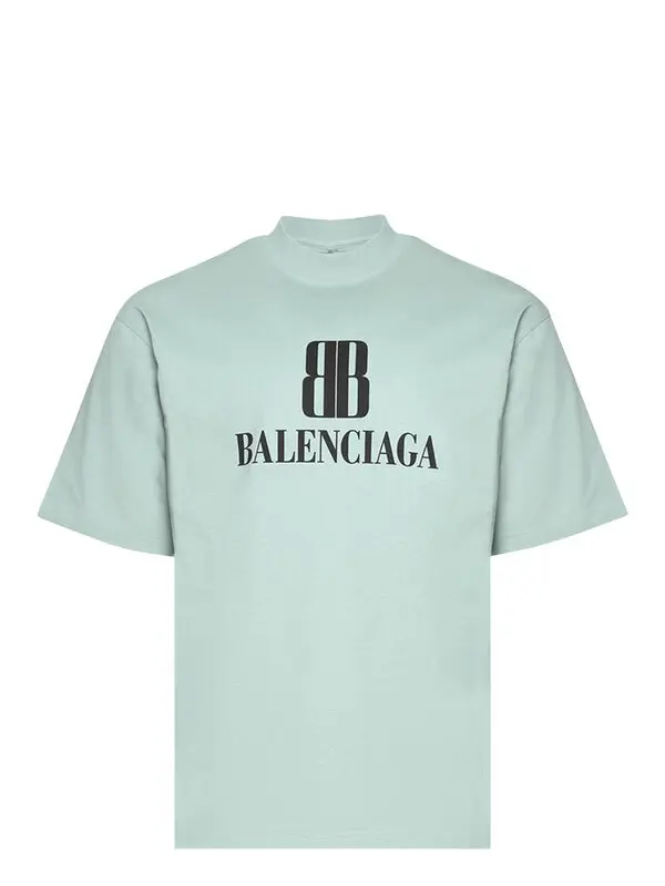 Balenciaga Medium Fit T-shirt - Green