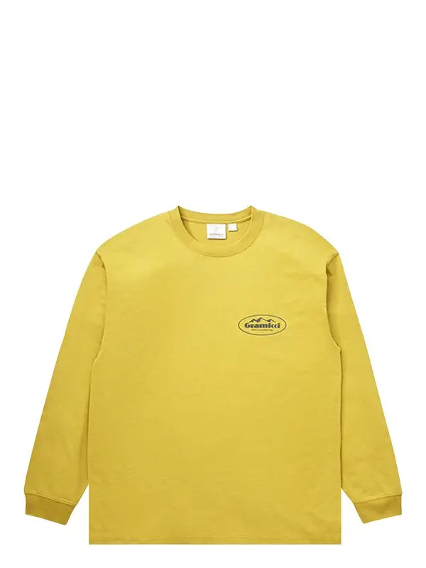 Gramicci Knit Mountaineering Long-sleeve Tee - Yellow