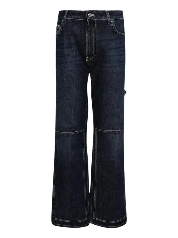 JEAN PAUL GAULTIER Dark Vintage Denim Trouser - Blue