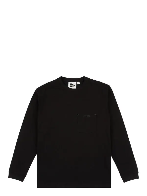 Gramicci Knit Backprint Long-sleeve Tee - Black