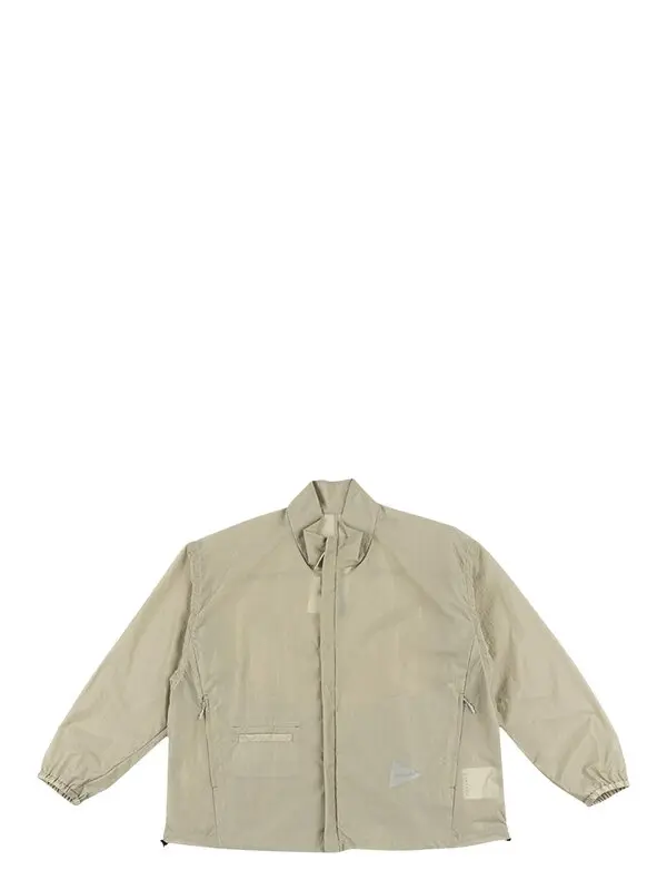 AND WANDER Oversized Rip Jacket - Tan