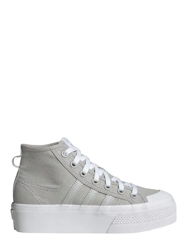 Adidas Nizza Platform Mid J Sneakers - Grey