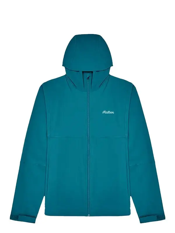 MALBON Performance Full-zip Shell Jacket - Blue