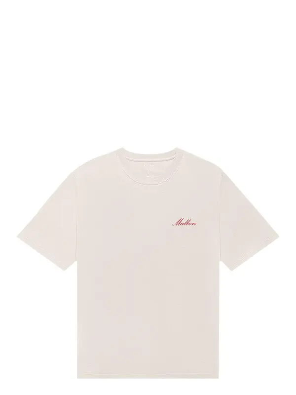 MALBON Bermuda Members Tee - Tan