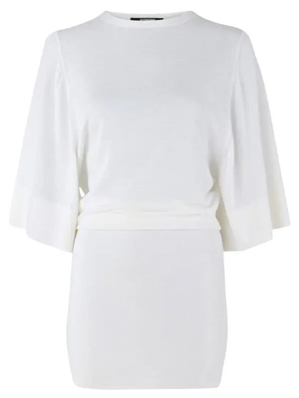 Jacquemus La Robe Maille Mananco - White