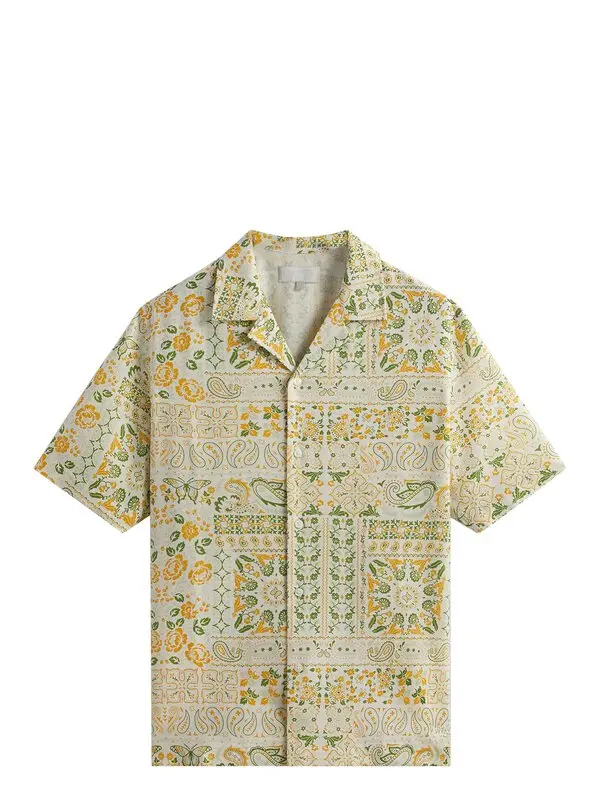 Kith Lyocell Thompson Crossover Shirt - Yellow