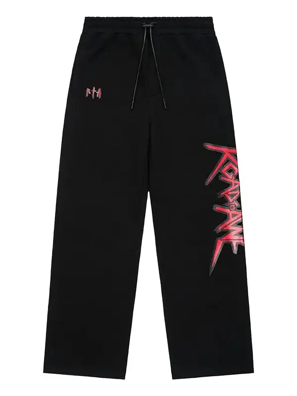 RtA Cameron Sweatpant Metal - Black