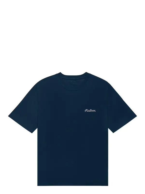 MALBON Bermuda Baldwin Tee - Blue