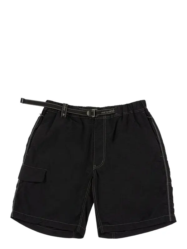 AND WANDER Ny Taffeta Hiker Short Pants - Black