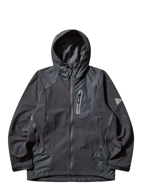 AND WANDER Stretch Shell Jacket - Grey