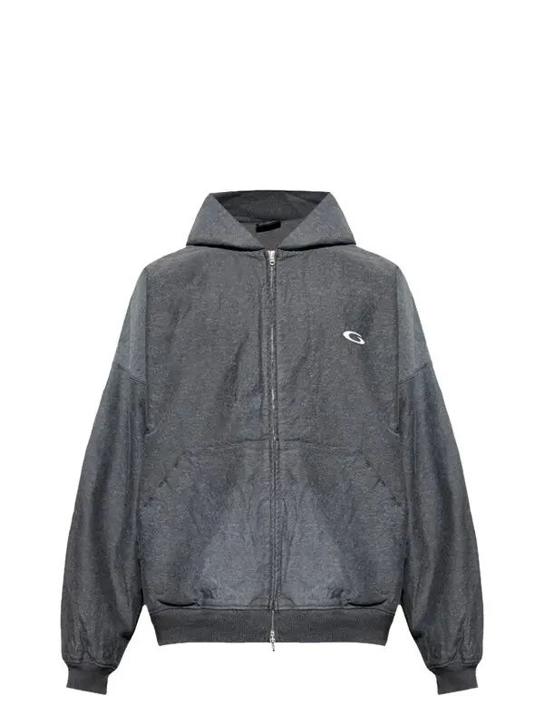 Balenciaga Trompe L'oeil Hoodie - Grey