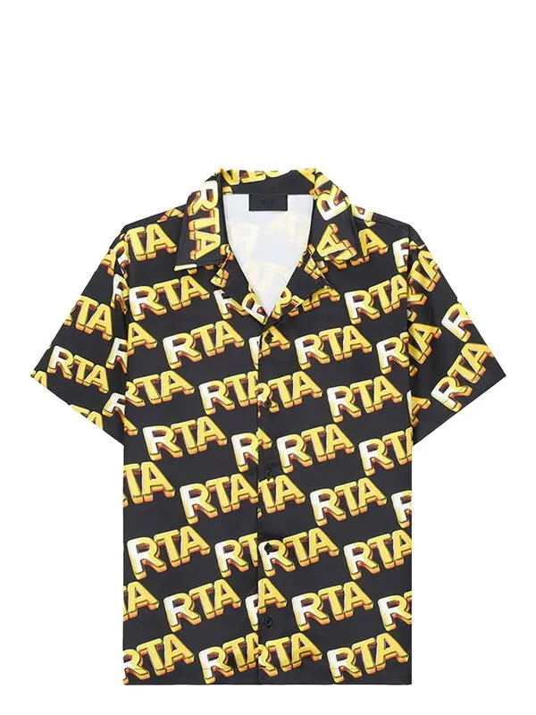 RtA Nathan Button-down Shirt - Black