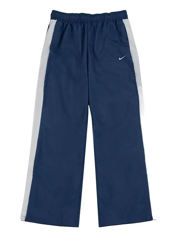 Nike Nsw Classic Mid-rise Open-hem Pants - Blue
