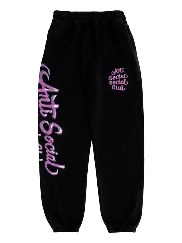 ANTI SOCIAL SOCIAL CLUB Airbrush Mind Games Sweatpants - Black